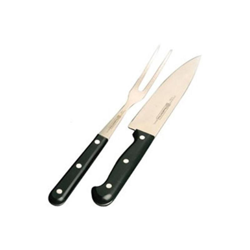Conjunto Trinchante Ultra Corte em Inox com 2 Peças Preto - Tramontina ...