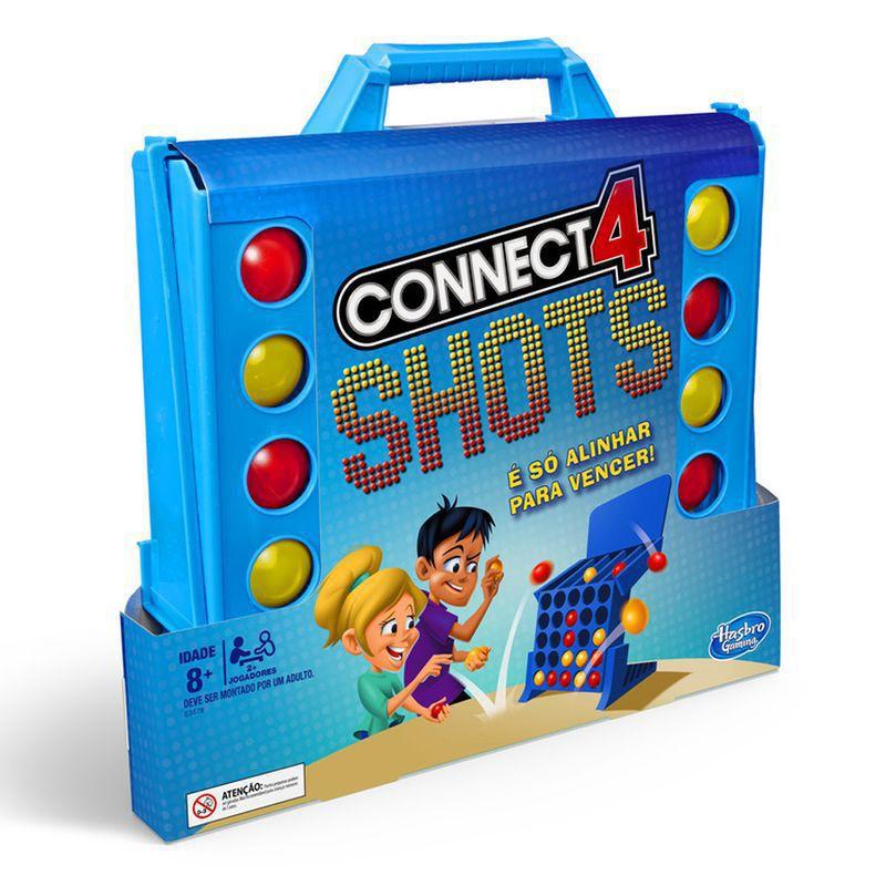 Connect 4 Shots - Hasbro - Mattel - Outros Jogos - Magazine Luiza