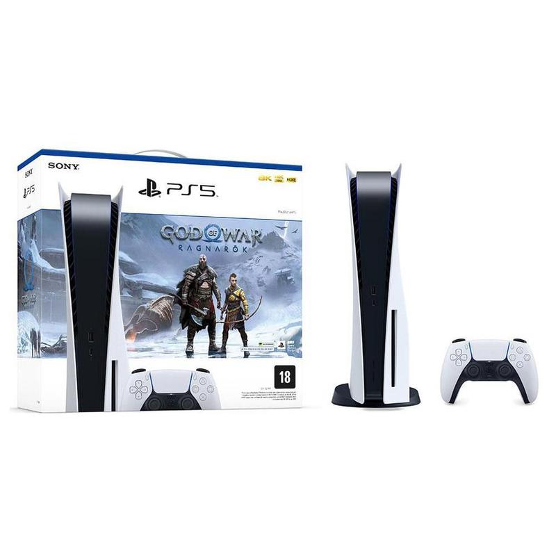 Console Playstation 5 God Of War Ragnarok 825GB Sony - Consoles PS5 ...