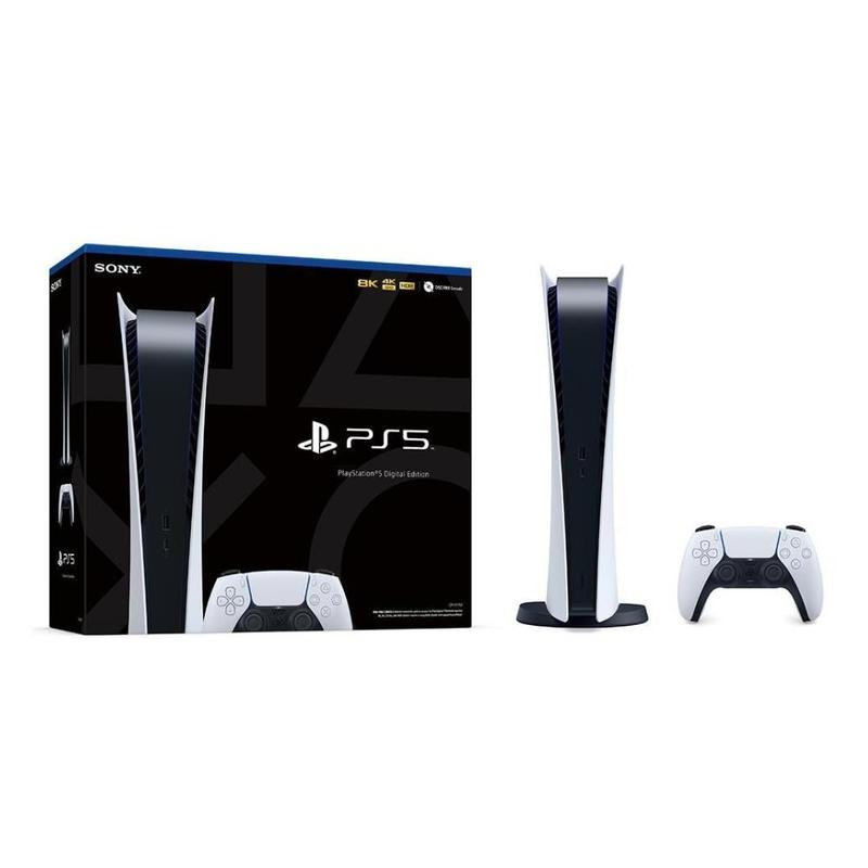 Console Sony Playstation 5 Edição Digital 825GB - Branco - Console PS5 ...