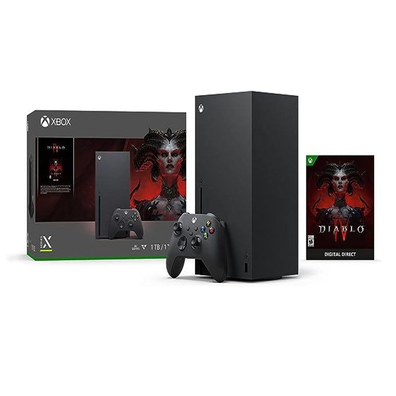 Console Xbox Series X Rrt-00033 1tb Ssd Preto + Diablo Iv - MICROSOTF ...