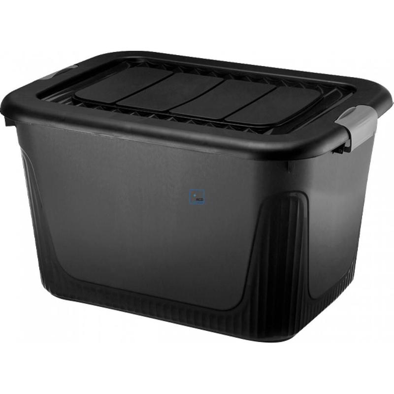 Container Northon C/Roda Preto 80Lt - plasnorthon - Caixa Organizadora ...