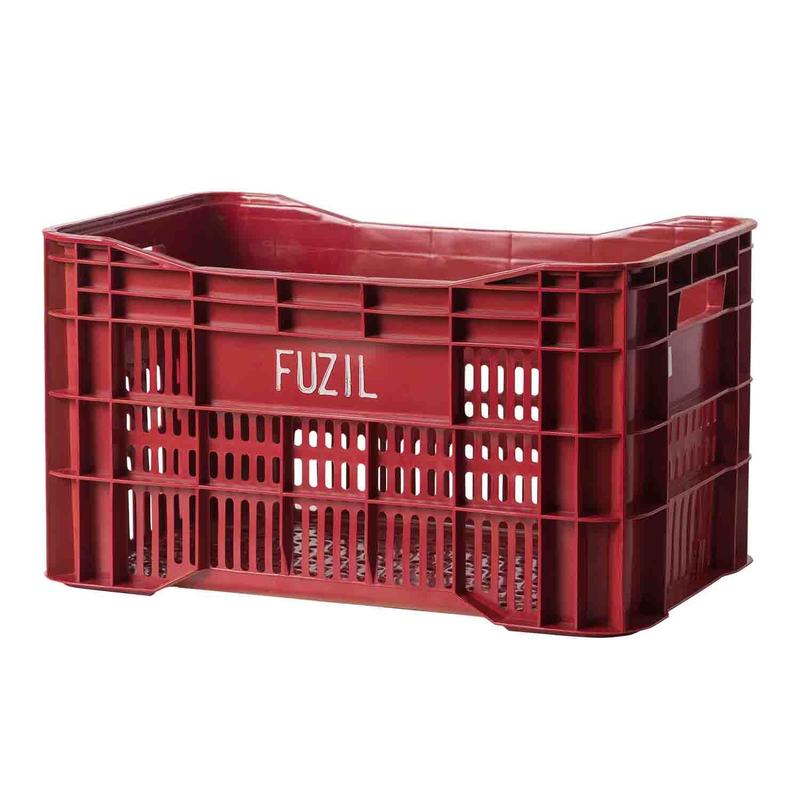 Contentor Plástico Vermelho Caixa Mercado - Fuzil - Lixeira e Cesto de ...