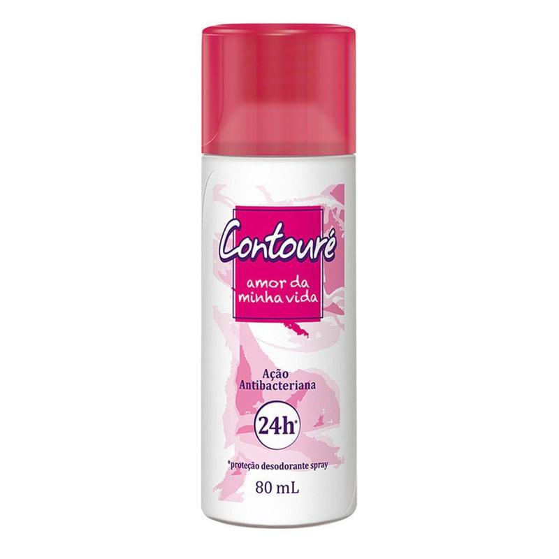 Contouré Desodorante Spray Feminino Amor da Minha Vida 80ml ...
