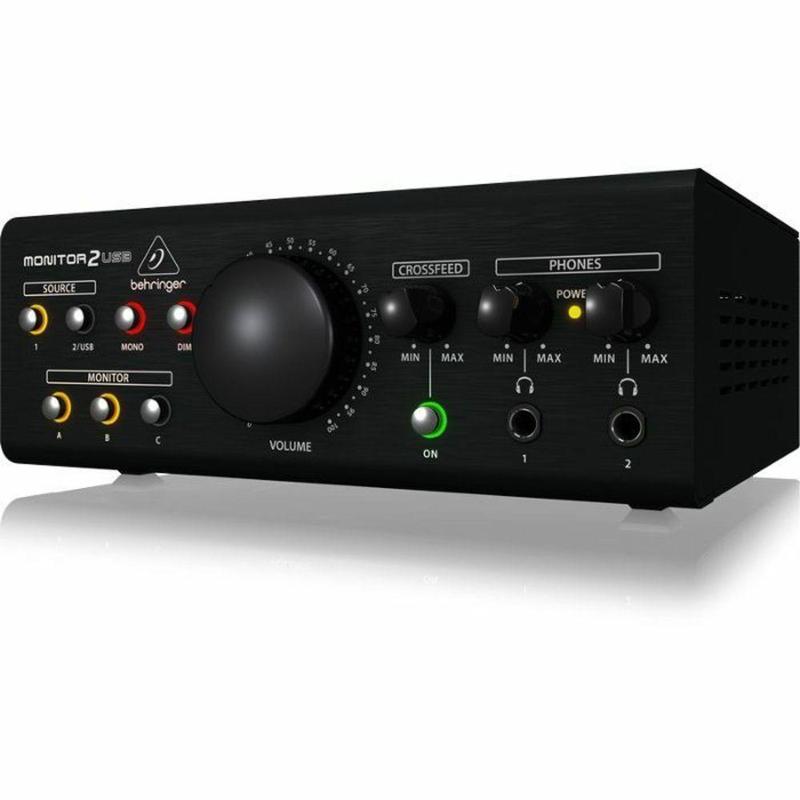 Controlador de Monitoração Behringer - MONITOR2USB - Controladora DJ ...