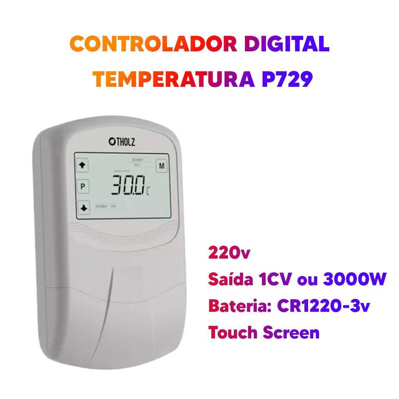 Controlador digital temperatura p729 tlz1204n tholz 220v - Pressostato ...