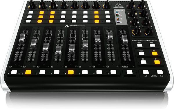 Controlador MIDI/USB X-TOUCH-COMPACT - Behringer - Controladora DJ ...