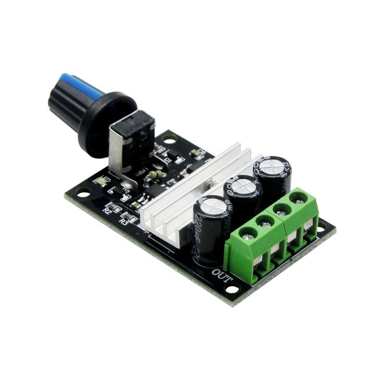 Controlador PWM de velocidade para motor DC 1203B 6V - 28V 3A ...