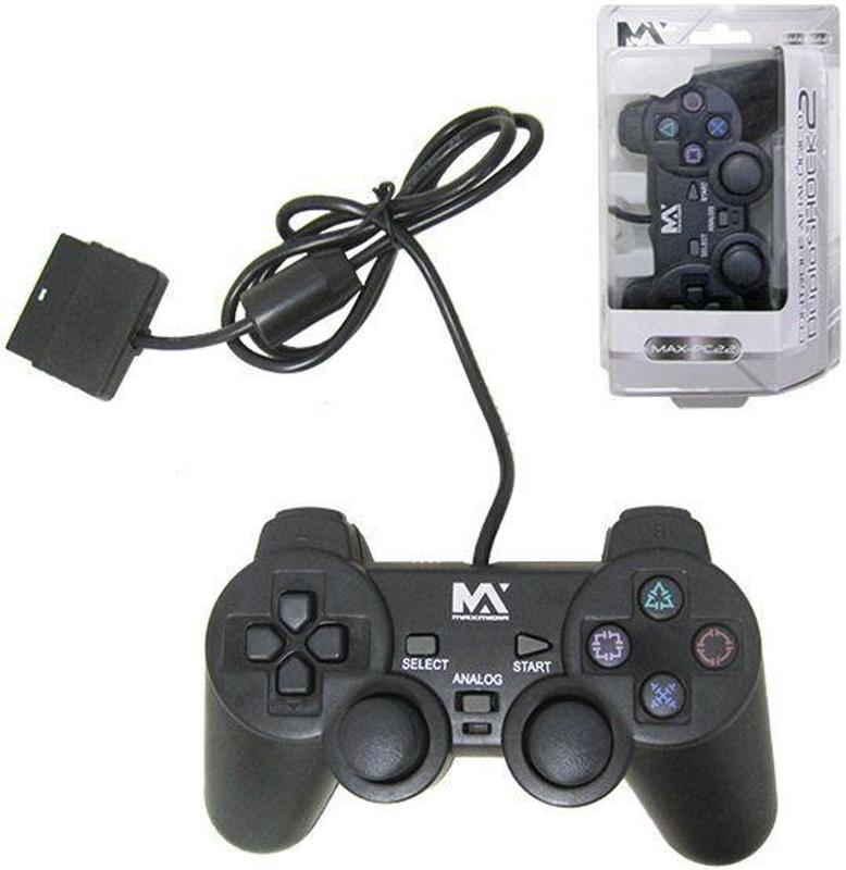 Controle analogico com fio para ps1 e ps2 1,7 m duploshock 2 - DYNASTY ...