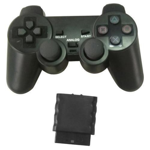 Controle Aplicável Com Ps2 Sem Fio Snoy Joystick 2.4G - Verde ...
