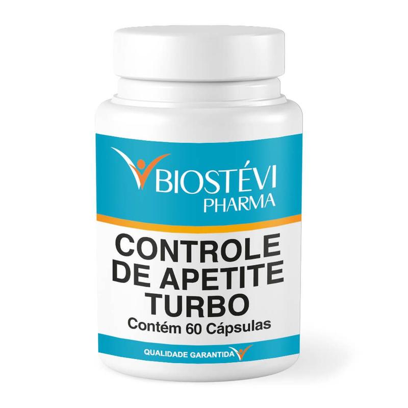 Controle de apetite turbo 60 cápsulas - BIOSTÉVI - Inibidor de Apetite ...