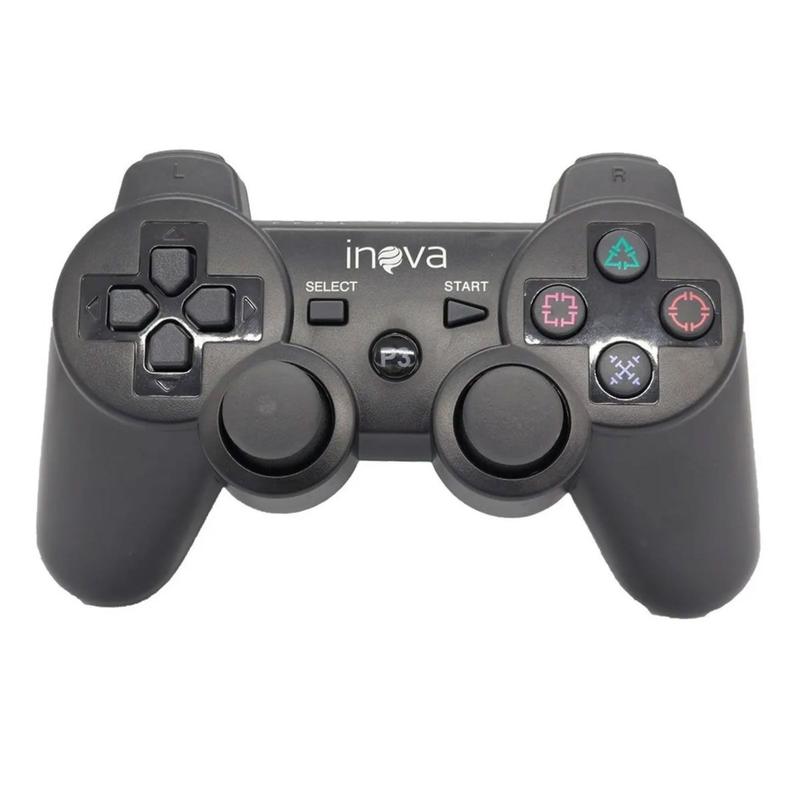 Controle Joystick Ps3 WIRELESS COMPATÍVEL Plll USB - inova - Outros ...