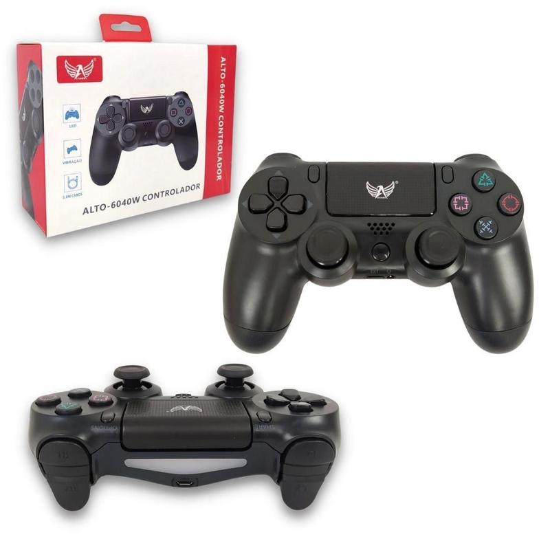 Controle Para Video Game Sem Fio Altomex Alto-6040W - Outros Games ...