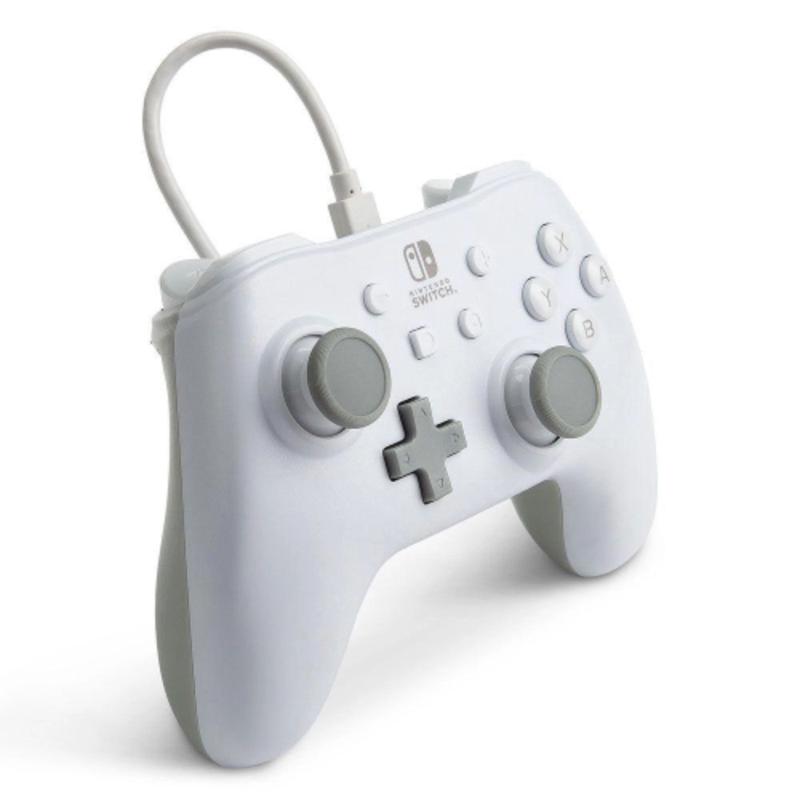 Controle PowerA Wired Controller White com fio - POWER A - Outros Games ...