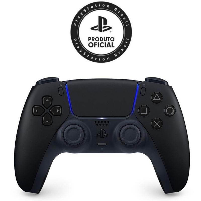 Controle PS5 Preto Midnight Black Dualsense Original Sony 12 meses de ...