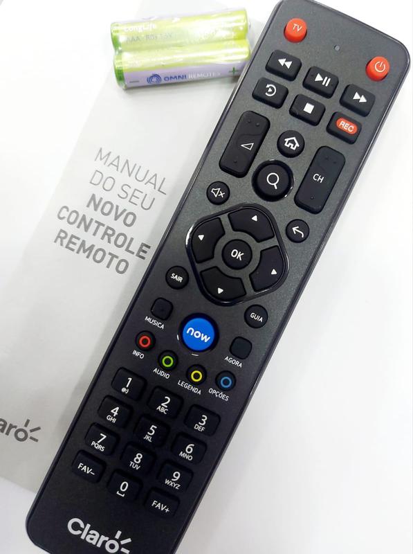 Controle Remoto Claro HD 4k Original - Controle Remoto para Tv ...