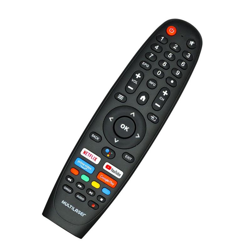 Controle Remoto Compatível Com Tv Multilaser Netflix Youtube - Link Sky ...