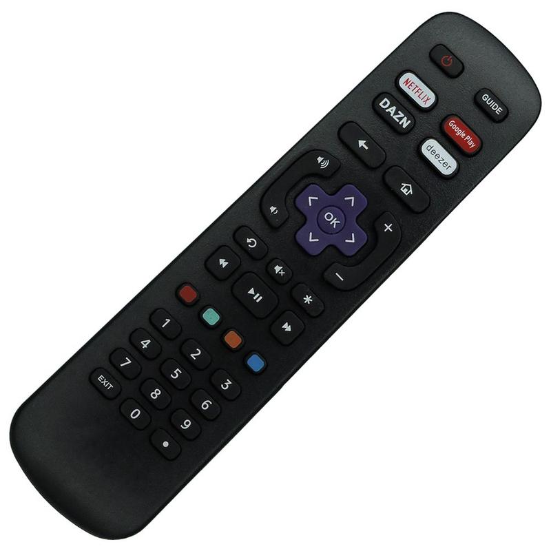 Controle Remoto Compativel com Tv Smart Aoc Roku - Lelong - Controle ...