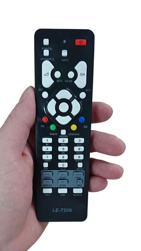 Controle Remoto Compatível Receptor Net Tv Digital - lelong ...