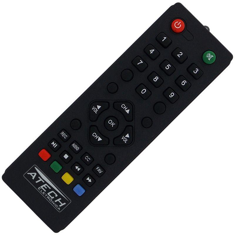 Controle Remoto Conversor Digital Inova - ATECH - Acessórios para TV ...