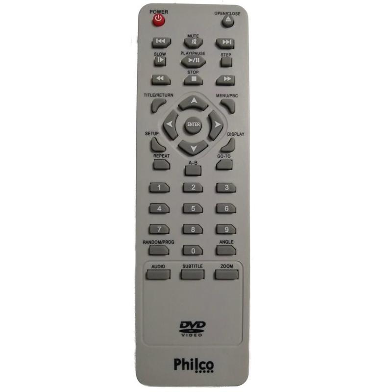 Controle Remoto Dvd Philco Dvp200 Cr-2332 - Acessórios para TV - Magazine Luiza