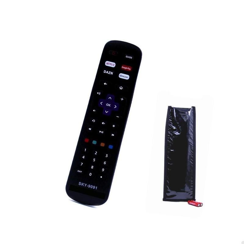 Controle Remoto P Tv Aoc Roku Google Play Netflix - SKY - Controle ...