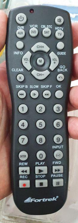 Controle remoto universal tv urc fortrek - Controle Remoto para Tv - Magazine Luiza