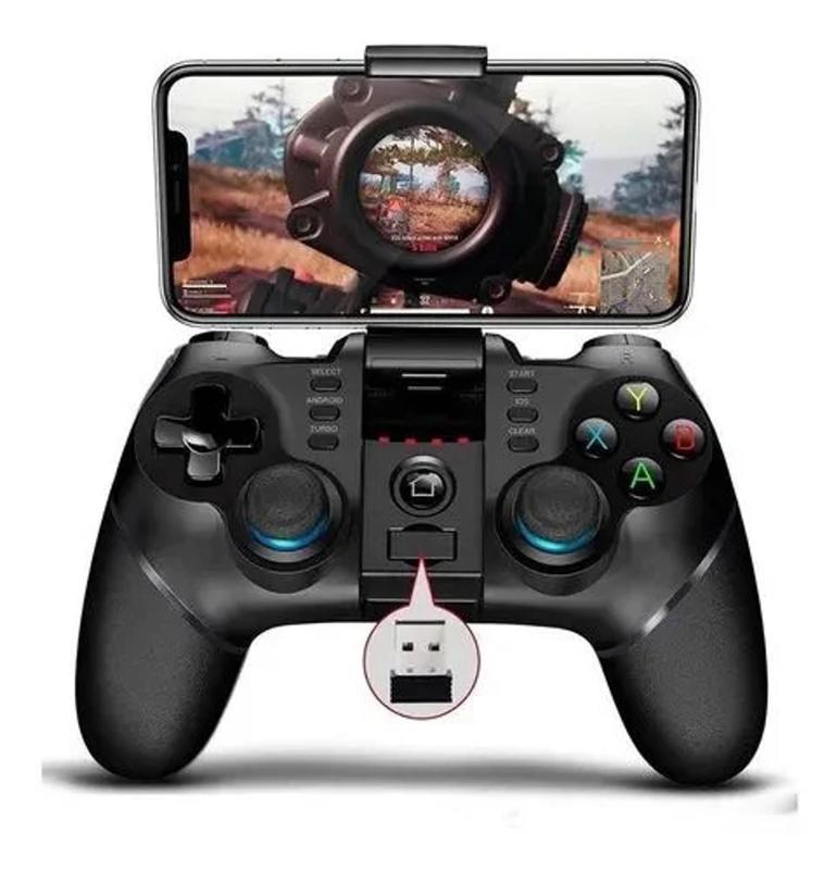 Controle Sem Fio 3 Em 1 Bluetooth Para Celulares, PS3 , PS4 E Pc Ipega ...
