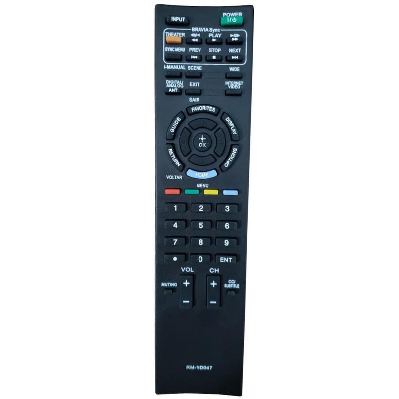 Controle Tv Sony Led Ou Lcd Rm-Yd047 C01201 Sky-7443 - Controle Remoto ...