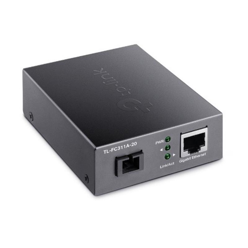 Conversor de Midia TP-LINK Giga TL-FC311A-20 WDM - Equipamento de Rede ...
