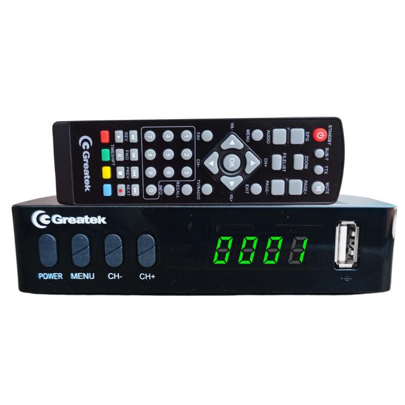 Conversor De Sinal Digital Para Tv ( Tubo,lcd,led E Plasma) - Greatek ...