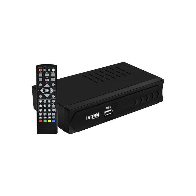 Conversor De Tv Digital Isdb T Conjunto Top Box Full Hd Com Hdmi E Usb ...