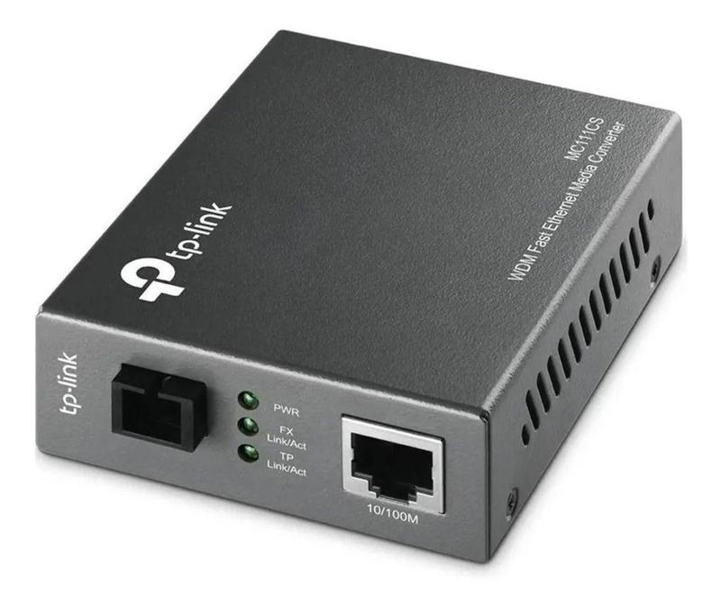 Conversor Fibra P/ Lan Rede Tp-link Wdm 10/100mbps Mc112cs - Placa de Rede - Magazine Luiza