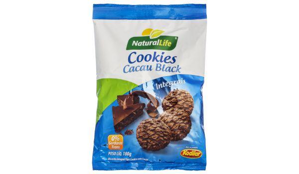 Cookies Integrais Cacau Black NaturalLife 180g - Natural Life - Cookies ...