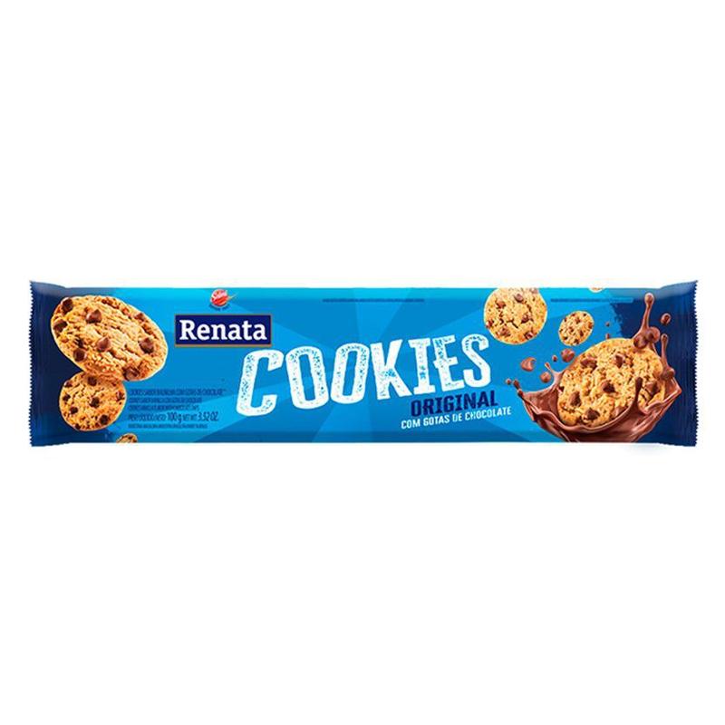 Cookies Renata Baunilha Gotas Chocolate 100g - Cookies - Magazine Luiza