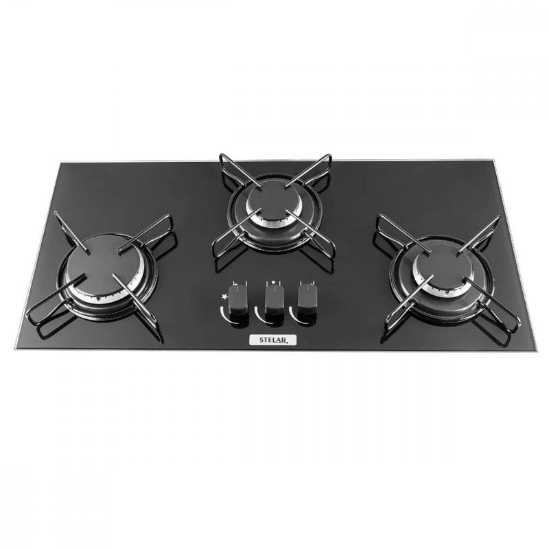 Cooktop a Gás 3 Queimadores Slim Stelar - Cooktop - Magazine Luiza
