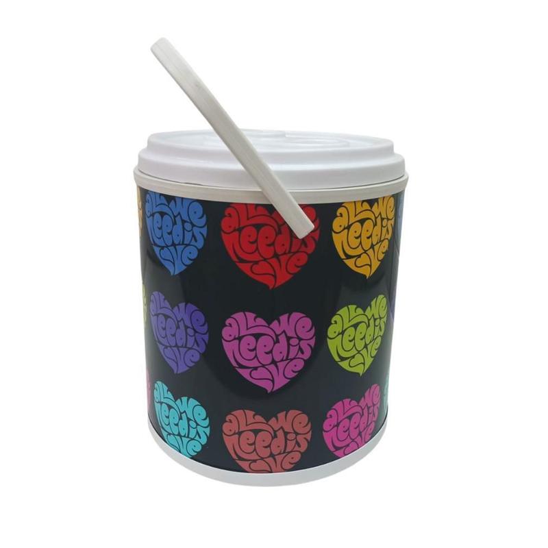 Cooler 12 Latas Isotérmico Redondo Coração Preto - Plena Hydeia ...