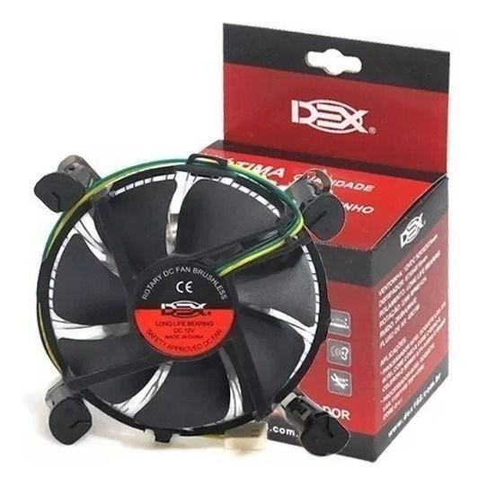Cooler Dissipador Para Processador 1155 1156 I3 E I5. - DEX - Peças ...