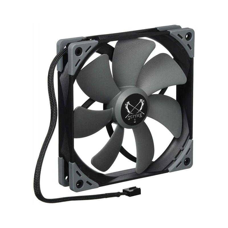 Cooler Fan 140mm Scythe Kaze Flex com PWM 300-1800RPM, KF1425FD18S-P ...