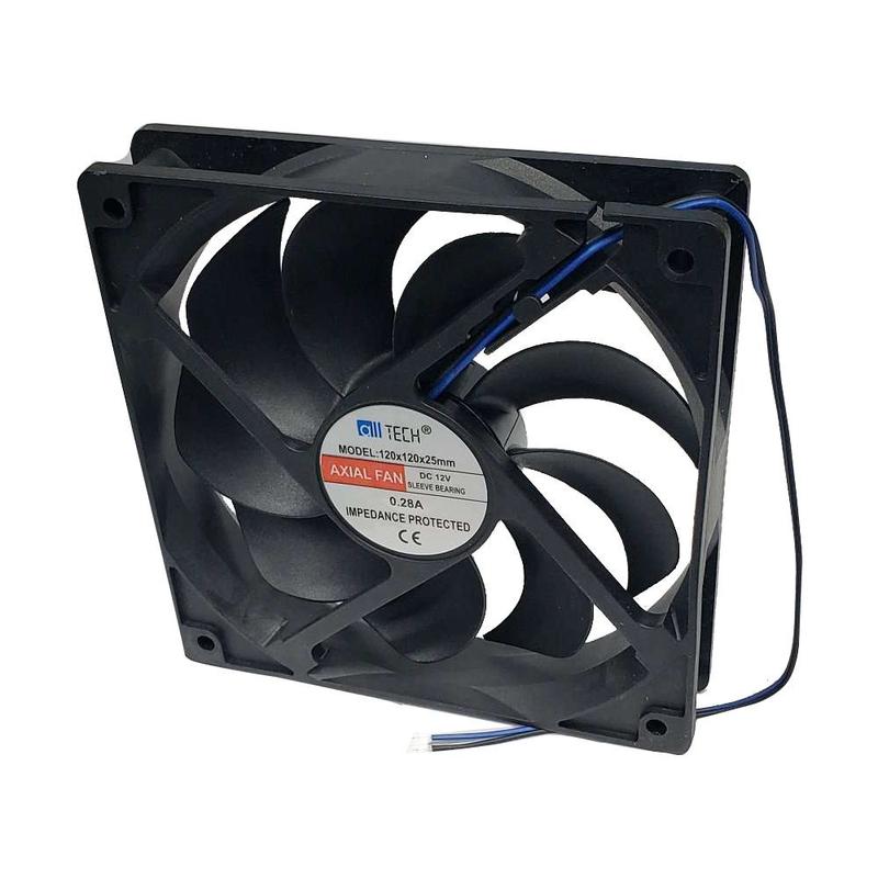 Cooler fan all tech 120 x 120cm 12v sem conector - ALLTECH - Peças para ...