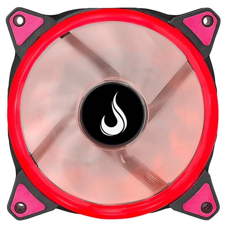 Cooler FAN Rise 120mm Vermelho RM-FN-01-BR - Rise Mode - Peças para ...