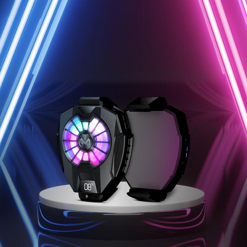 Cooler Para Celular Com Led Resfriamento Silencioso Android Ios Samsung ...