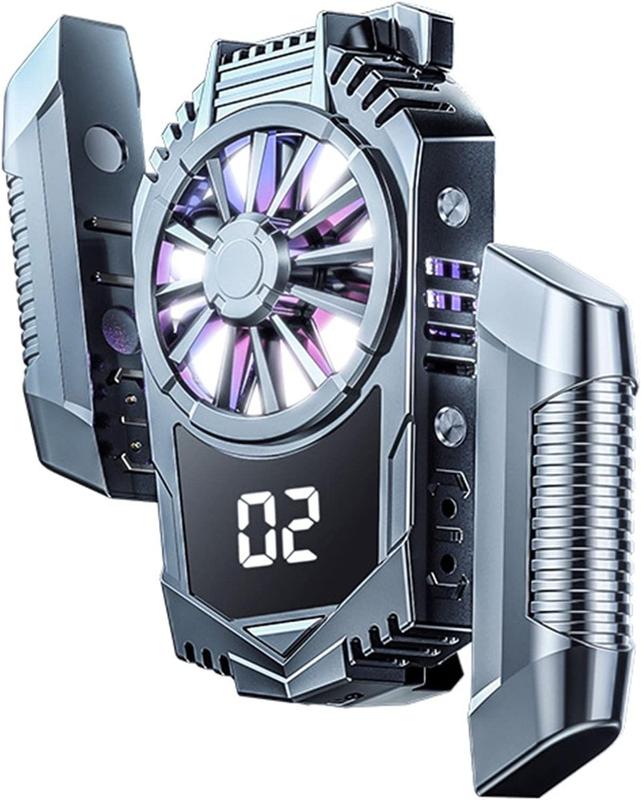 Cooler para celular Gamer Memo Wireless Com Display 2 In 1 Bateria E ...