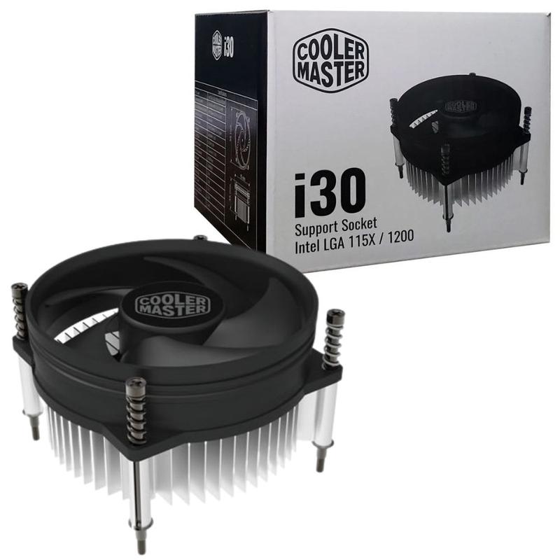 Cooler Para Processador Intel I30 Soquete Lga 1200 1156 1155 1151 1150 ...