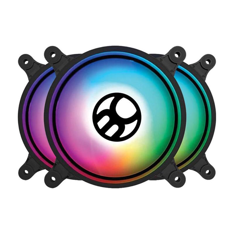 Cooler Rgb Fan 120mm LED, (Molex), 60 CFM, 120x120x25mm BF19RGB ...