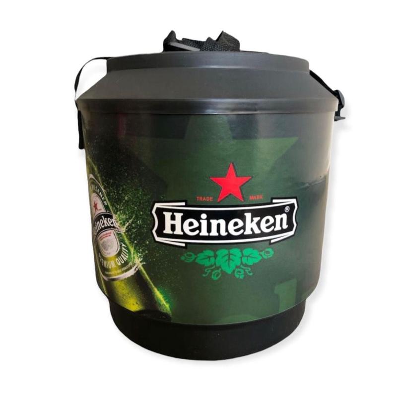 Cooler Térmico 21L Para 30 Latas Adesivado Parede Dupla Resistente Com ...