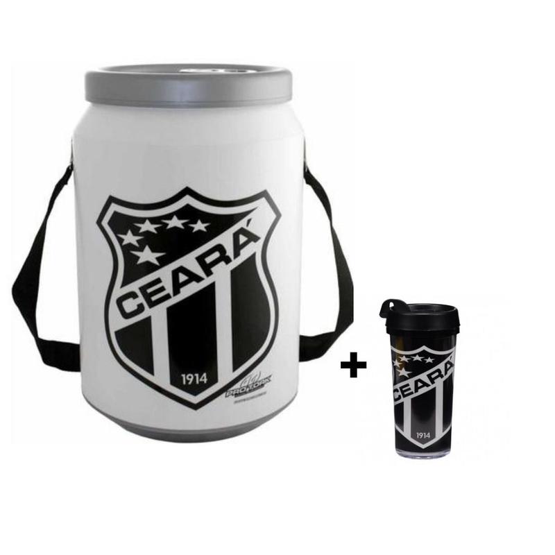 Cooler Térmico 24 Latas Time Ceará Com Copo Oficial - Pro Tork - Porta ...