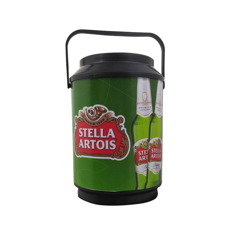 Cooler Térmico Redondo Estampa Cerveja SA 10 Latas com Alça - Melhor ...