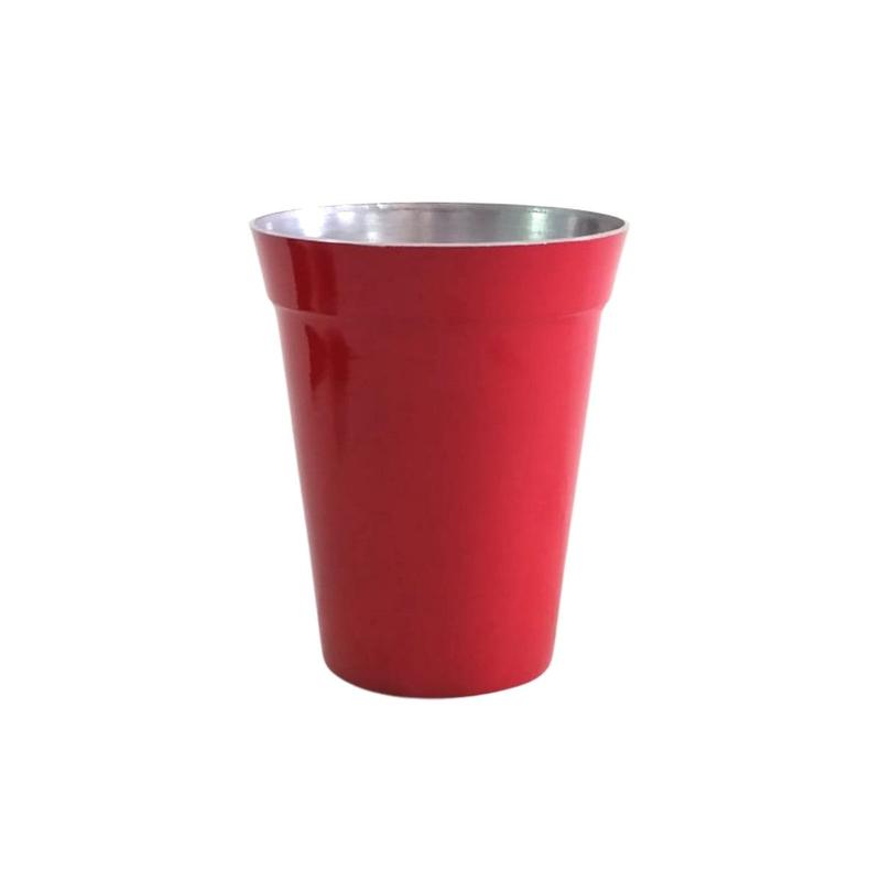 Copo Caneca Grande Em Alumínio Colorido 555 ML - TERRA LAR - Copos ...