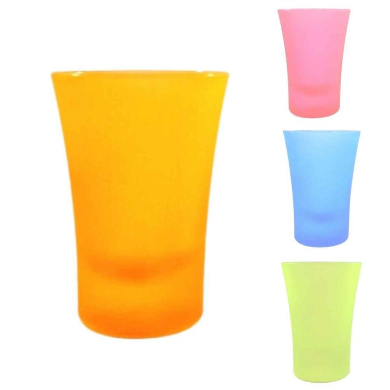 Copo Copinho De Dose Shot 60mL Em Vidro Neon - Allmix - Short Drinks ...